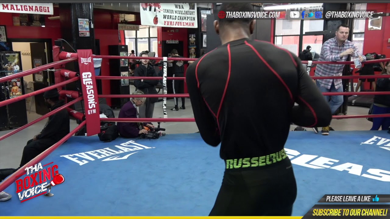 🇩🇴 Claudio Marrero Shadow Boxing in Media Workout looks Sharp🔥🔥 - YouTube