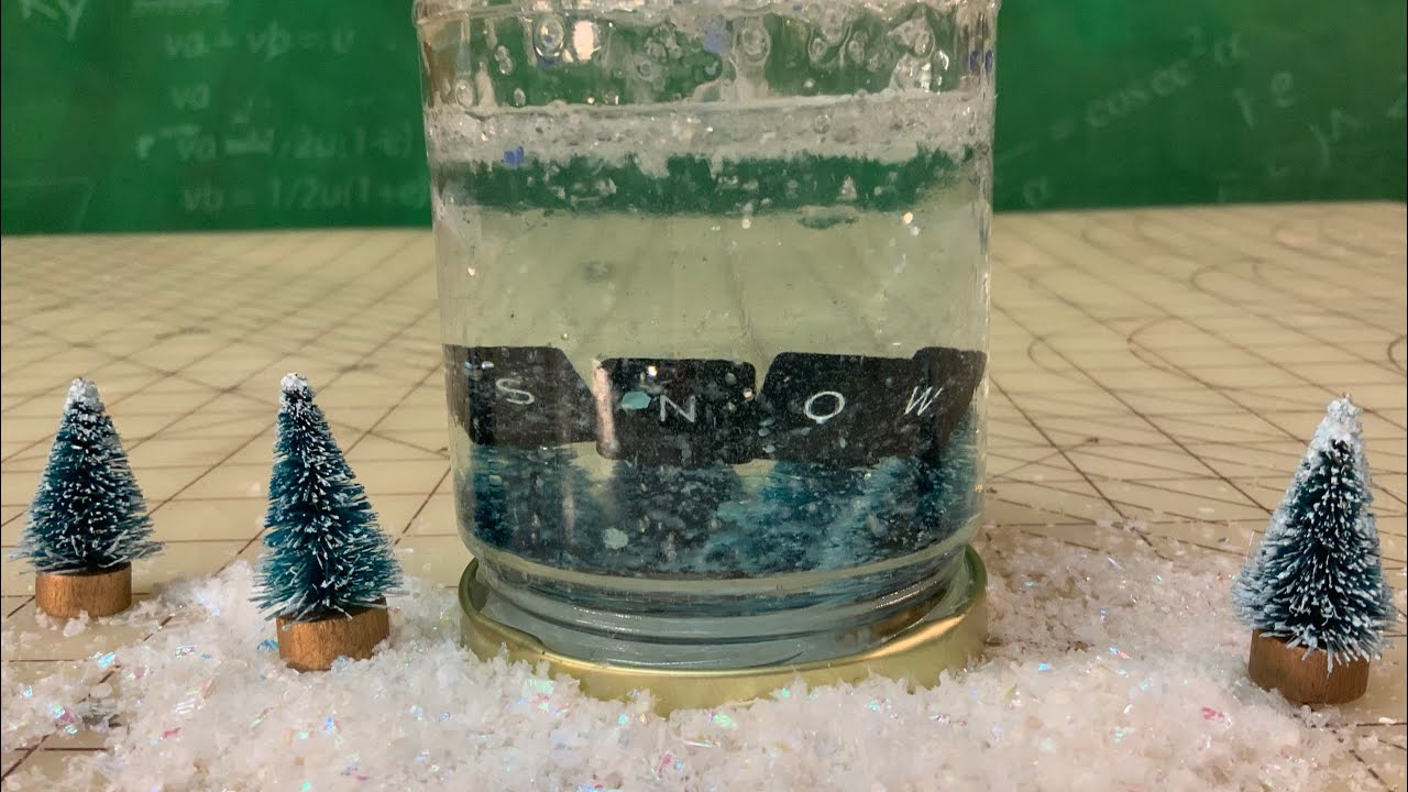 How to build a diy snow globe! - YouTube