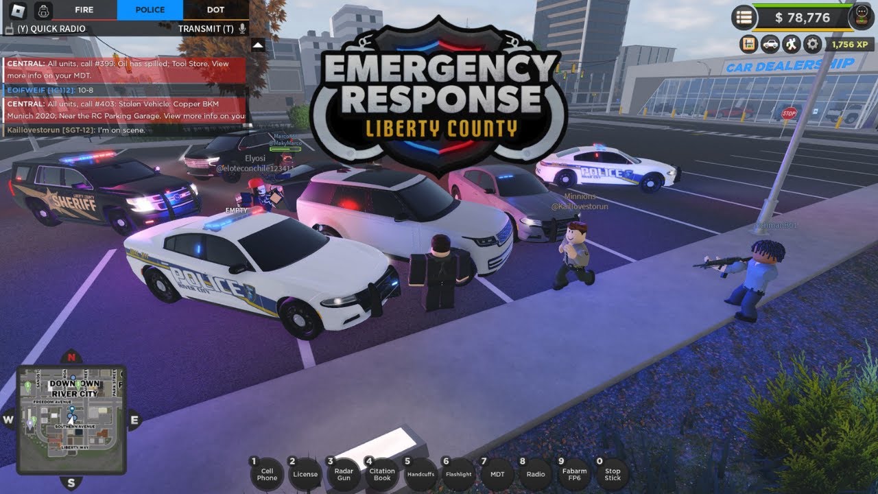 Emergency Response Liberty County Roblox / Policia - YouTube
