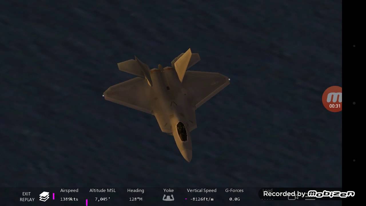 infinite flight F-22 max speed 1450kts - YouTube