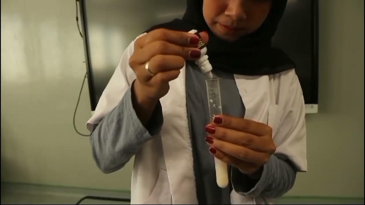 PRAKTIKUM 8 : Uji Formalin Pada Tahu | Kesling B - YouTube