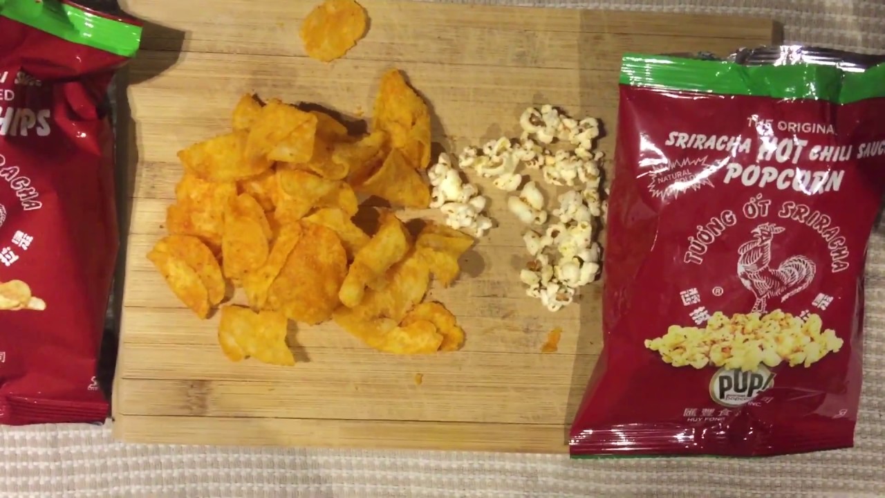 Sriracha snacks! - YouTube