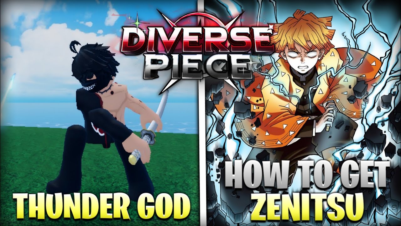 Diverse Piece | ZENITSU AGATSUMA | Showcase + Tutorial Como Obter ...