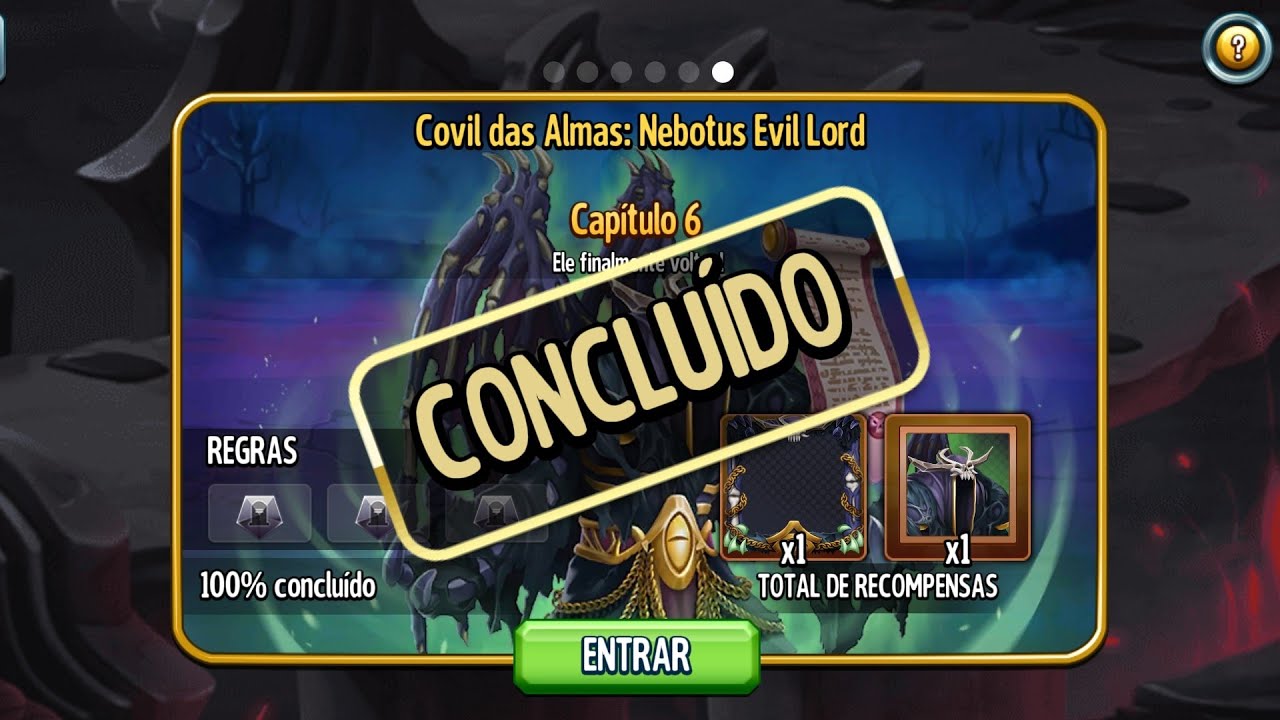 MASMORRA ERA SAGA - COVIL DAS ALMAS ☠️ : NEBOTUS EVIL LORD (BATALHAS ...