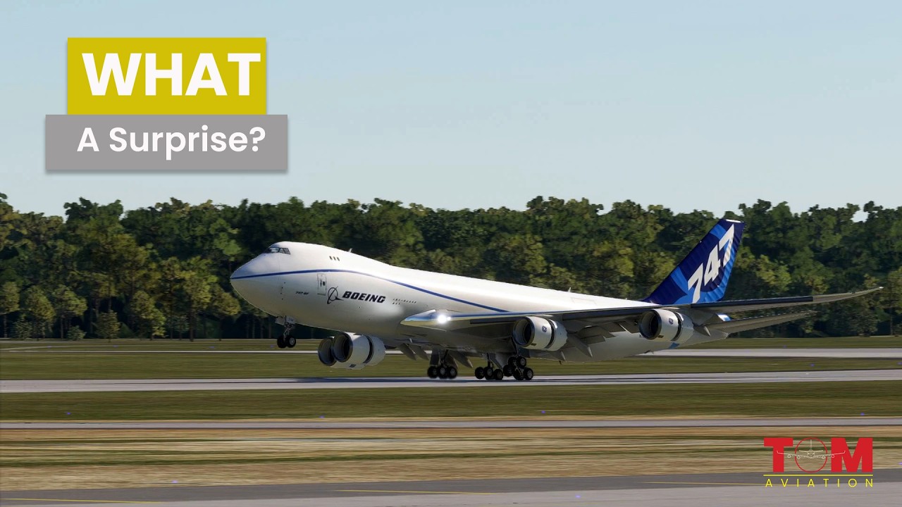 The 747 Surprise Return A Glimpse into the Future of Aviation - YouTube