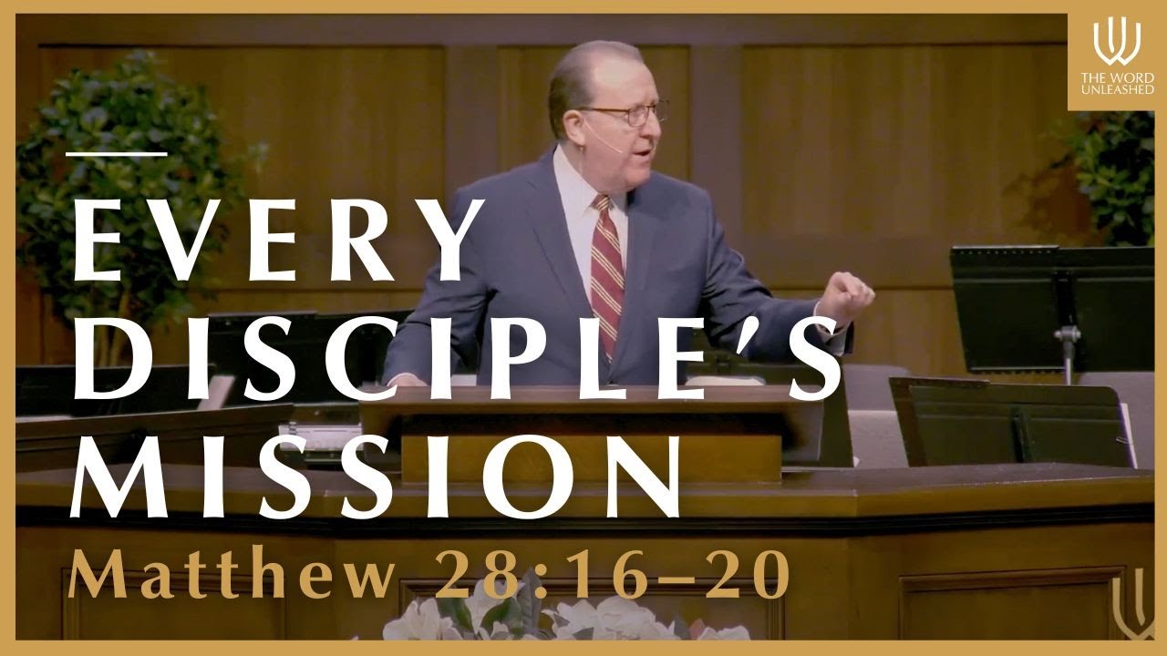 Every Disciple's Mission | Matthew 28:16–20 | Tom Pennington - YouTube