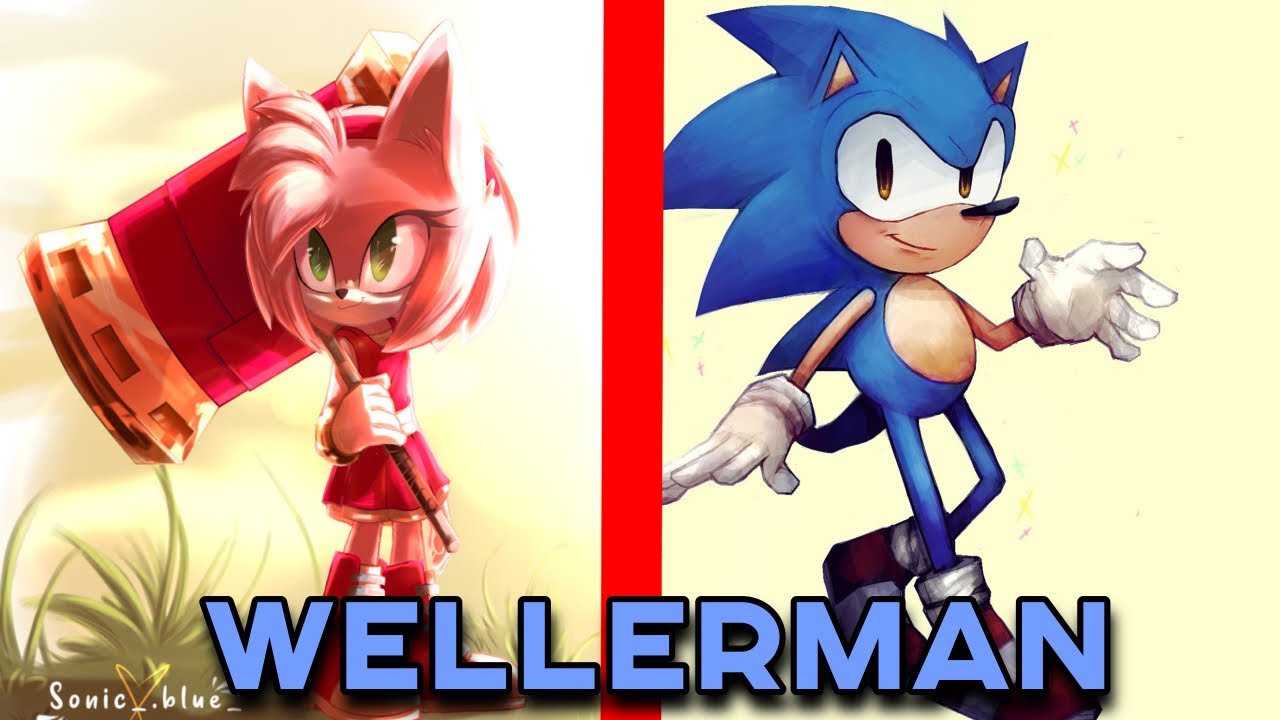 Sonic And Amy Rose|Wellerman #wellerman #sonic #sonamy #edit - YouTube