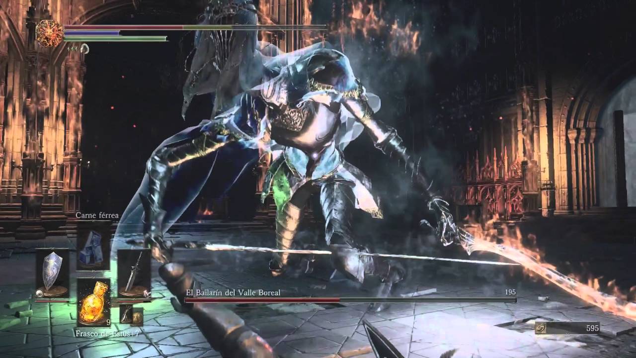 Dark Souls 3 Boss Bailarín del Valle Boreal (Dancer of the Boreal ...