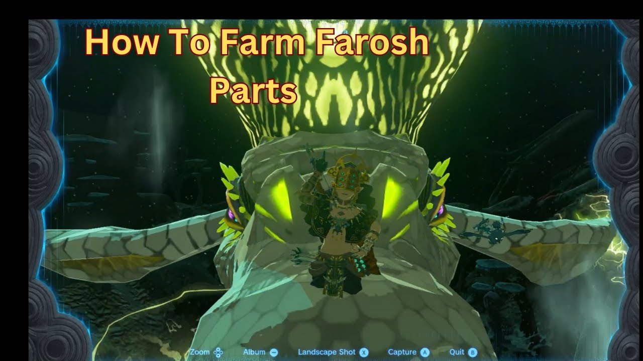How To Farm Farosh Parts Effectively - Zelda TOTK - YouTube