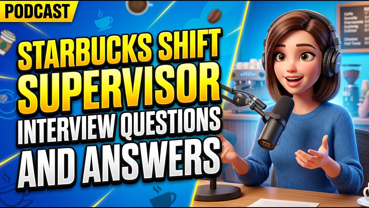 Starbucks Shift Supervisor Interview Questions and Answers - YouTube