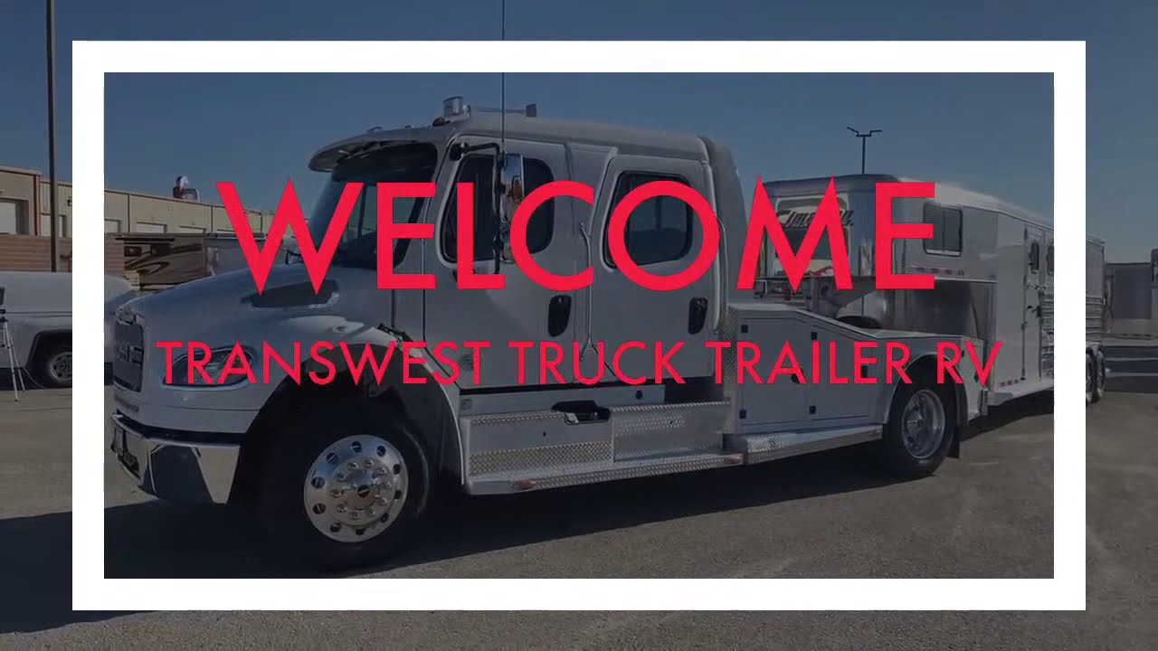 Transwest Truck Trailer RV Live with a 2020 Freightliner M2 106 Summit ...
