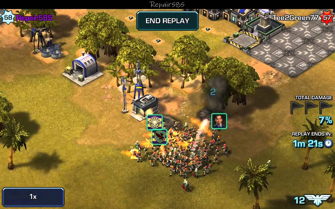 Empires and allies - MLRS defense in clan war - YouTube