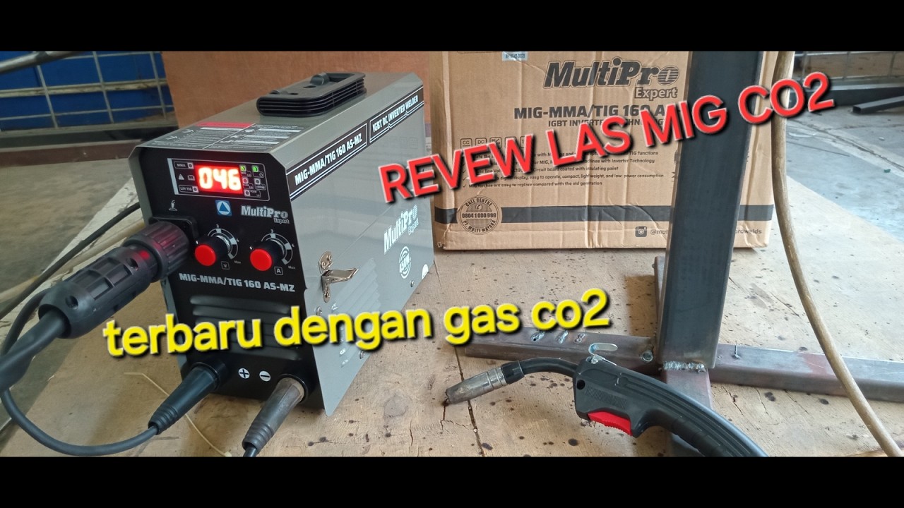 Review Las Mig tanpa co2 murah.! Las mig multipro 450 watt. mig-mma/tig ...