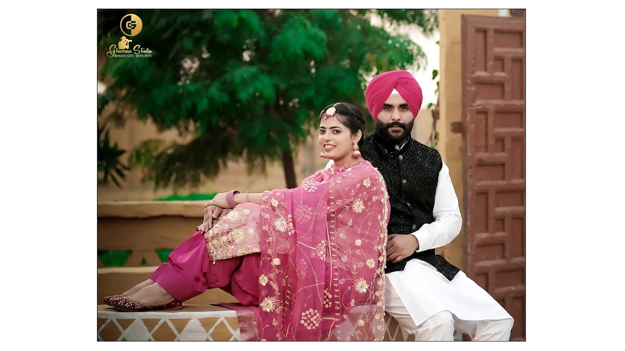 Live Shagun & Chunni Ceremony | Lovepreet Singh ~ Harpreet Kaur Ghuman ...