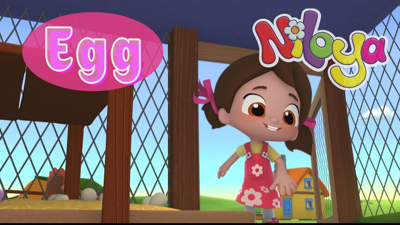 Niloya English - Will Niloya be able to collect eggs? 🐔🥚🥚🐔 - YouTube