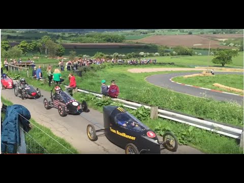 Harewood Hill Soapbox Crashes & Fails - YouTube
