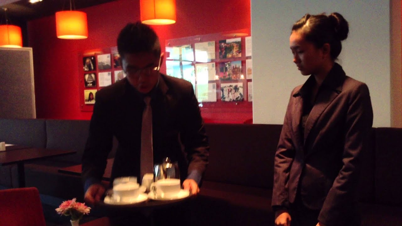 Training of Serving Coffee and Tea - YouTube