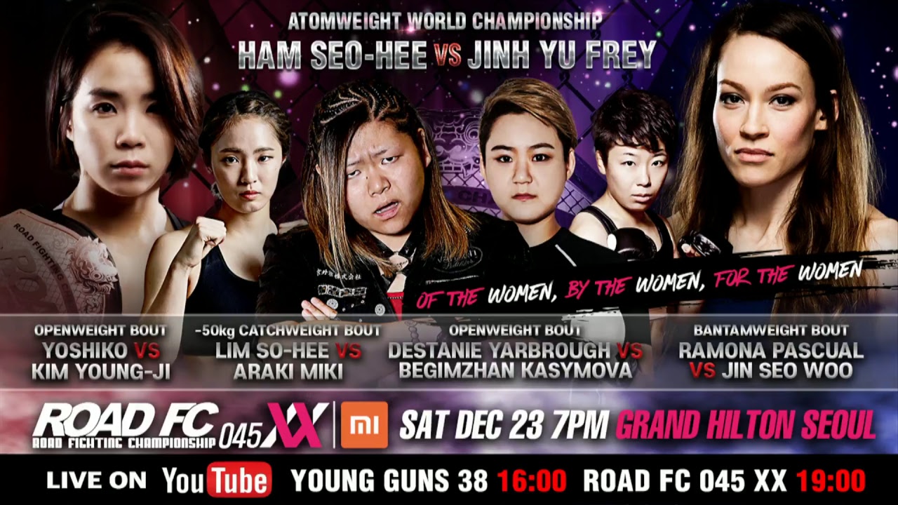 XIAOMI ROAD FC 045 XX - OFFICIAL WEIGH INS EVENT - YouTube