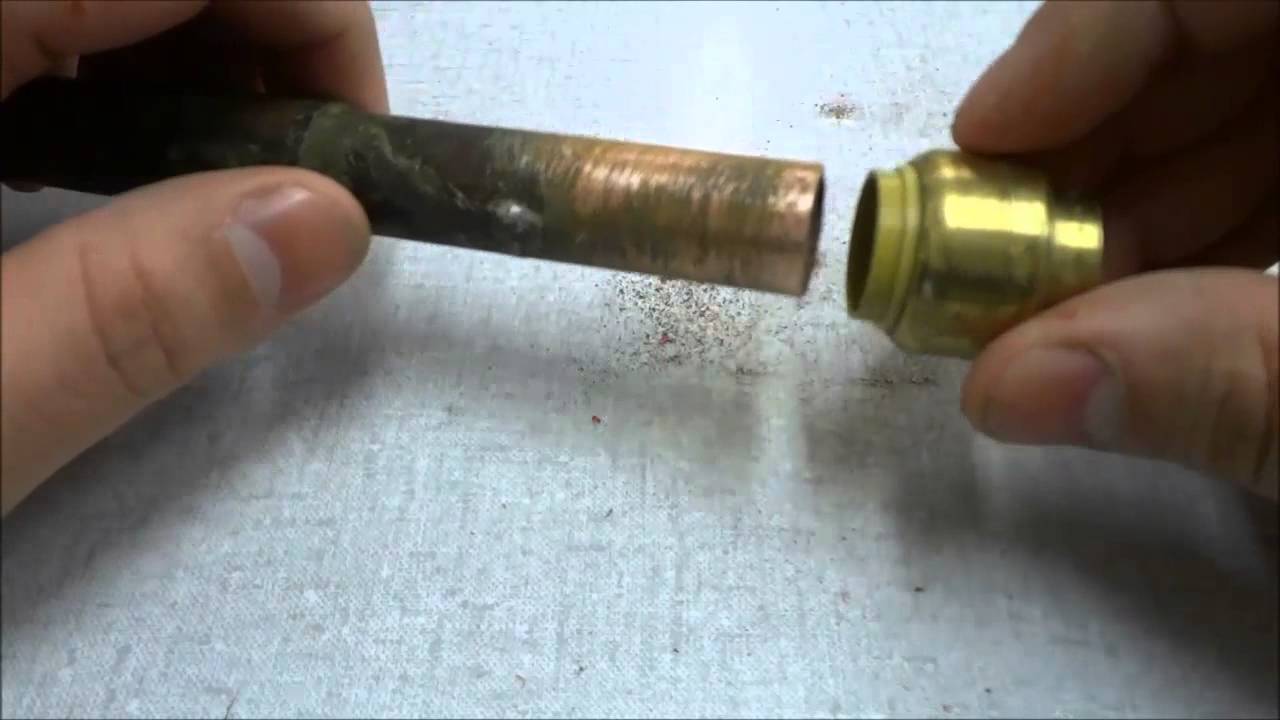 How To Install A Shark Bite Plumbing Fitting Tutorial YouTube