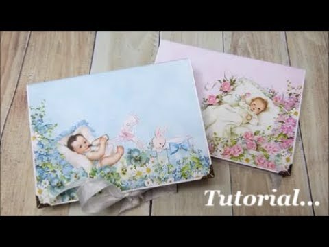 Tutorial for My Lullaby Baby Brag Books - YouTube