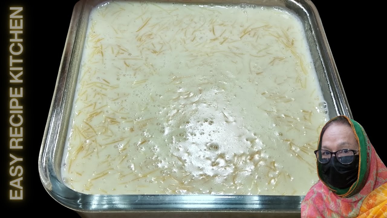 Custard Saviyan Recipe | Sawaiyan Custard | Rangeen Seviyan | Custard ...