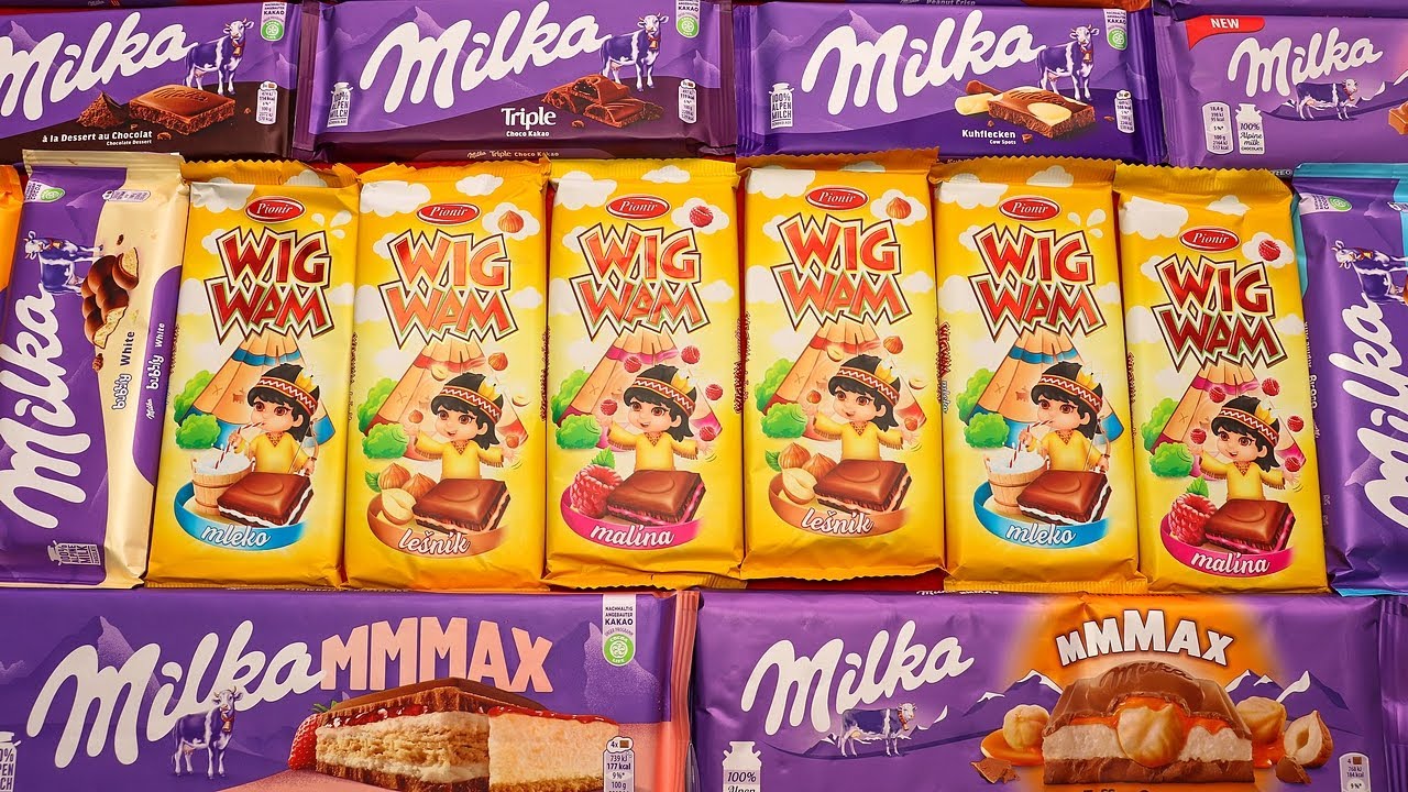 Some Lot's of Chocolates - Wigwam Raspberry Chocolate | Unpacking - YouTube