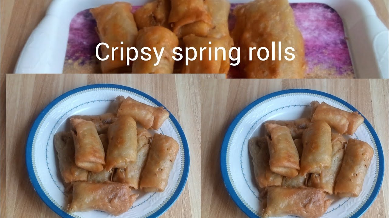 Ghanaian Authentic Crispy Spring Rolls - YouTube