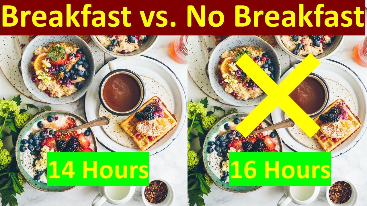 14 Hour Fasting with Breakfast vs. 16 Hours without Breakfast: My ...