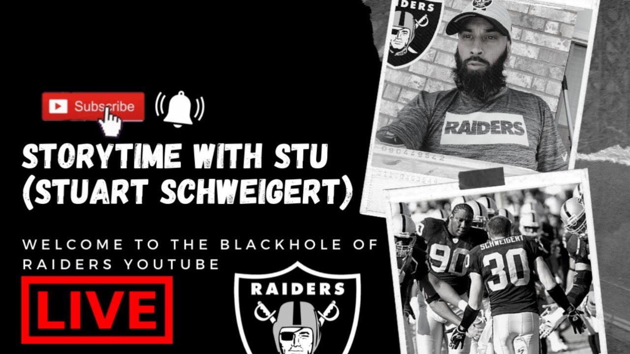 #Raiders Graphk Raider & Stuart Schweigert Live In Vegas! 🏴‍☠️ - YouTube