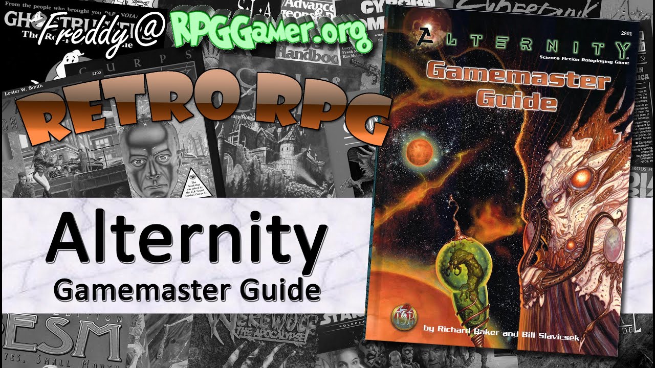 Alternity Gamemaster Guide | Retro RPG - YouTube