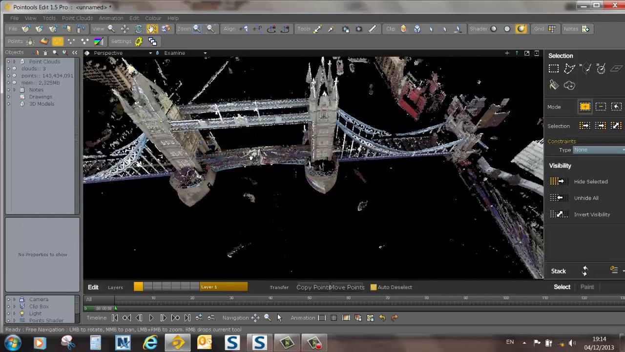 LiDAR example using a FARO X330 laser scanner on a tripod - YouTube