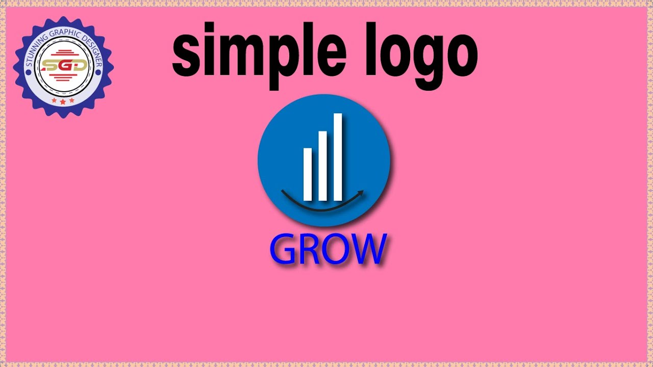 #How to design simple -Combination logo - in illustrator/Stunning ...