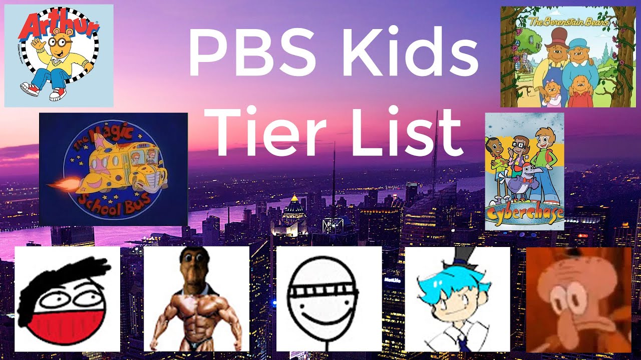 TGI PBS Kids Tier List - YouTube
