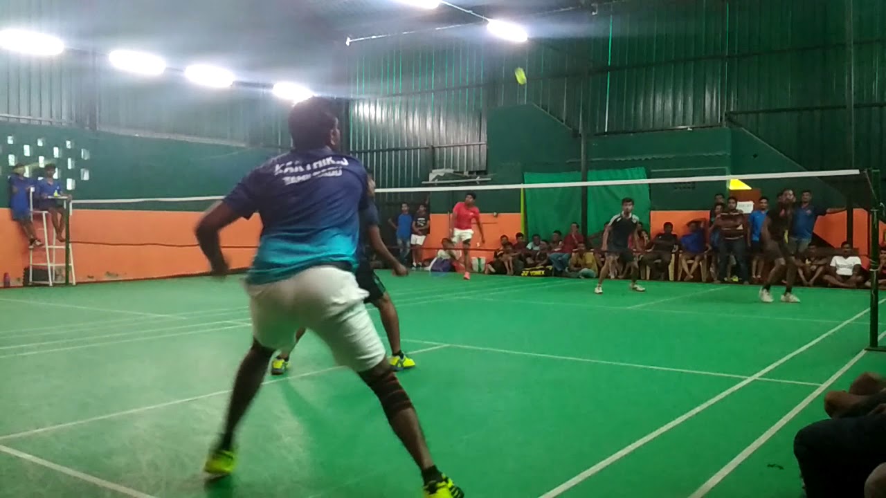 SOLO KARTHIK & SARAVANAN VS JOHN & HAROON|| OPEN JUMBLED DOUBLES MATCH ...