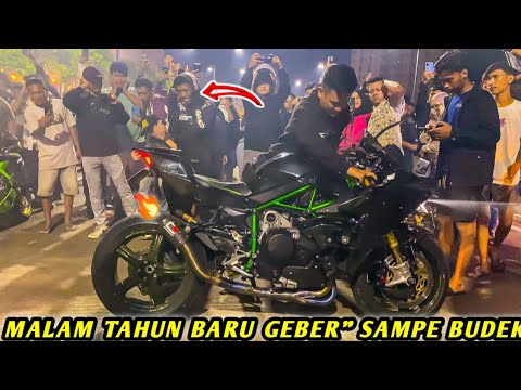 MALAM TAHUN BARU🔥ADU GEBER MOGE NINJA H2 vs MOBIL KNALPOT BACOD