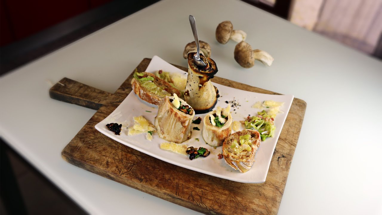 Os à moelle grillés et os à moelle farcis - YouTube