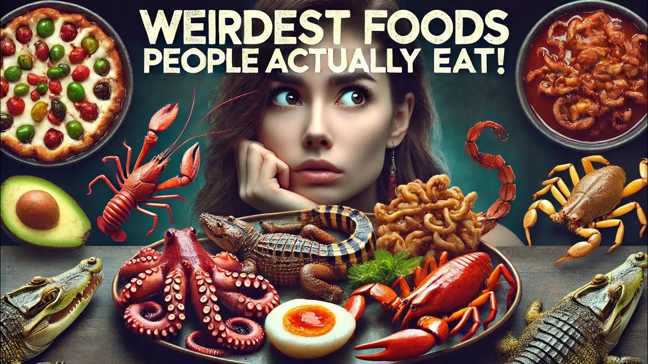 Weird Food that people actually eat | Food | Analysis Arena - YouTube