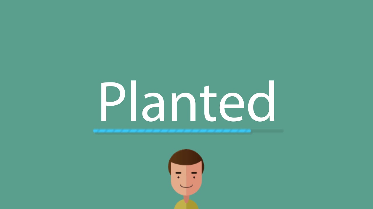 How to say Planted - YouTube