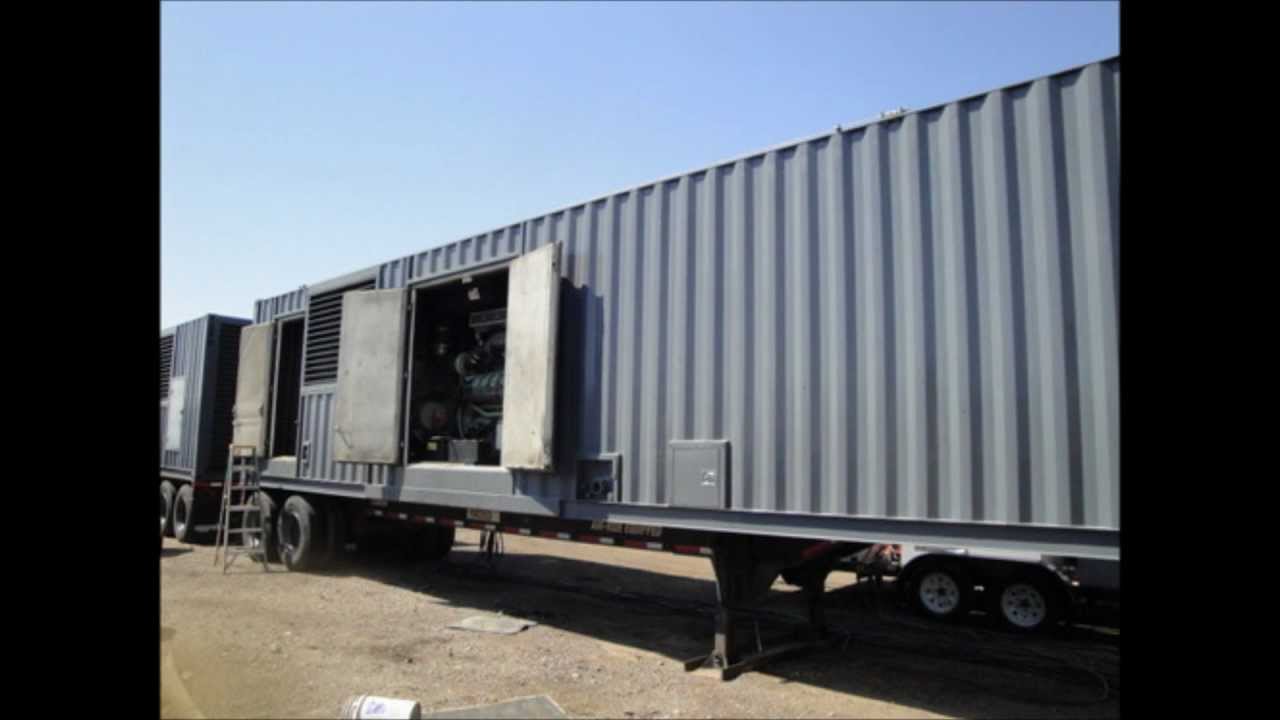 MTU (Rental Power Module)16V2000-DDC Diesel 800KW, 60Hz, 480V Generator ...