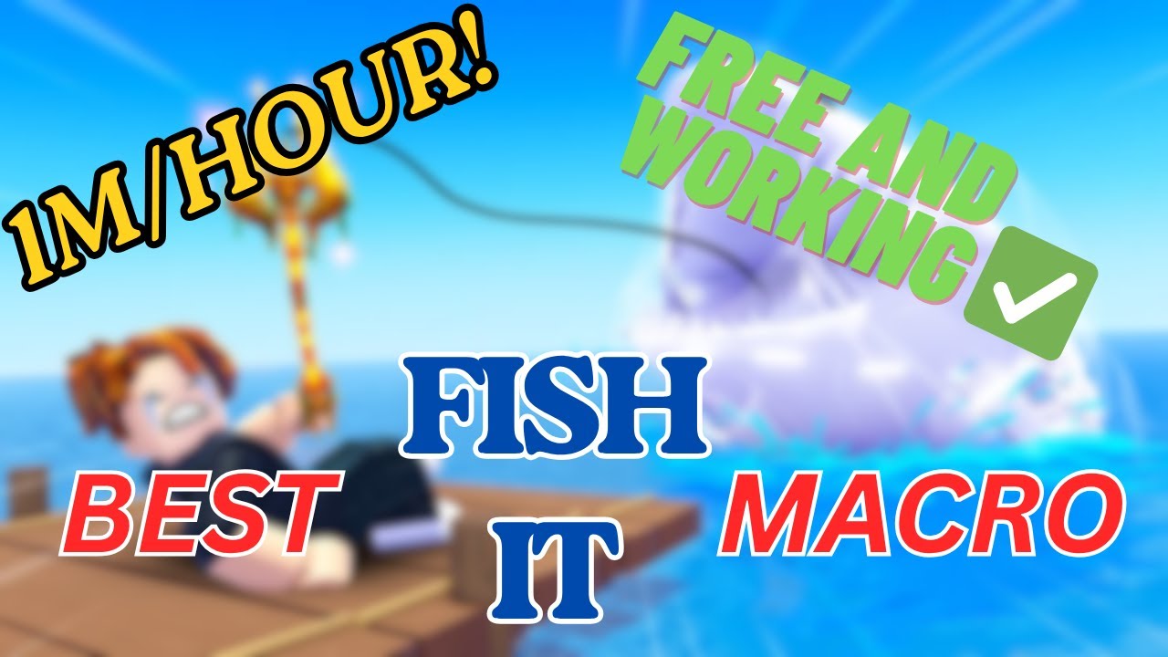 The BEST Fish It Macro! Ornate Macro - YouTube