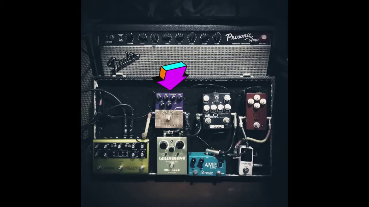 Fender Prosonic, Amp Eleven, Green Rhino, SLOstortion, Charlie Brown ...