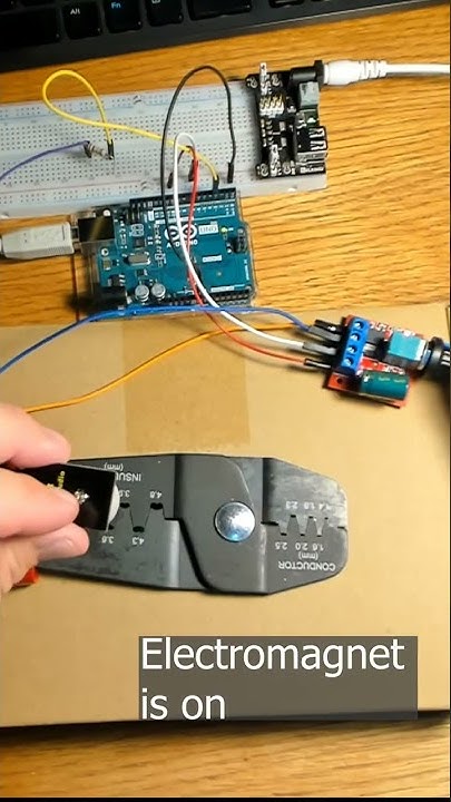 Use This Arduino Uno Module To Make An Electromagnetic Field #shorts - Electromagnet Project ...