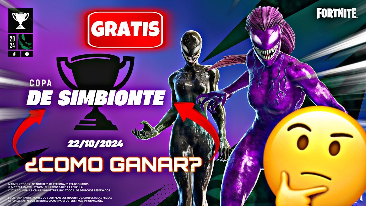 COMO GANAR LA COPA DE SIMBIONTE DE FORTNITE 🤔😱🔥🔥🔥 - YouTube