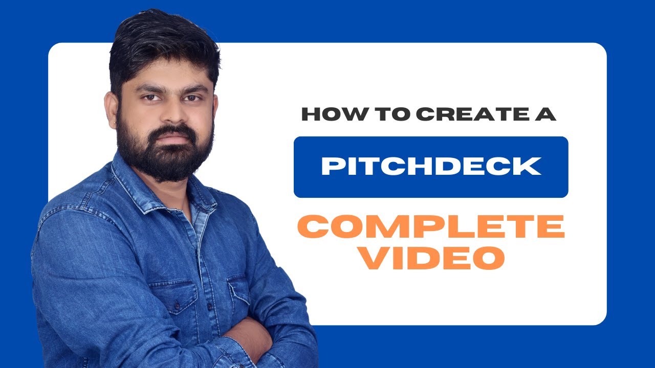 How to Make a Pitch Deck For Startup Business #pitchdeck - YouTube
