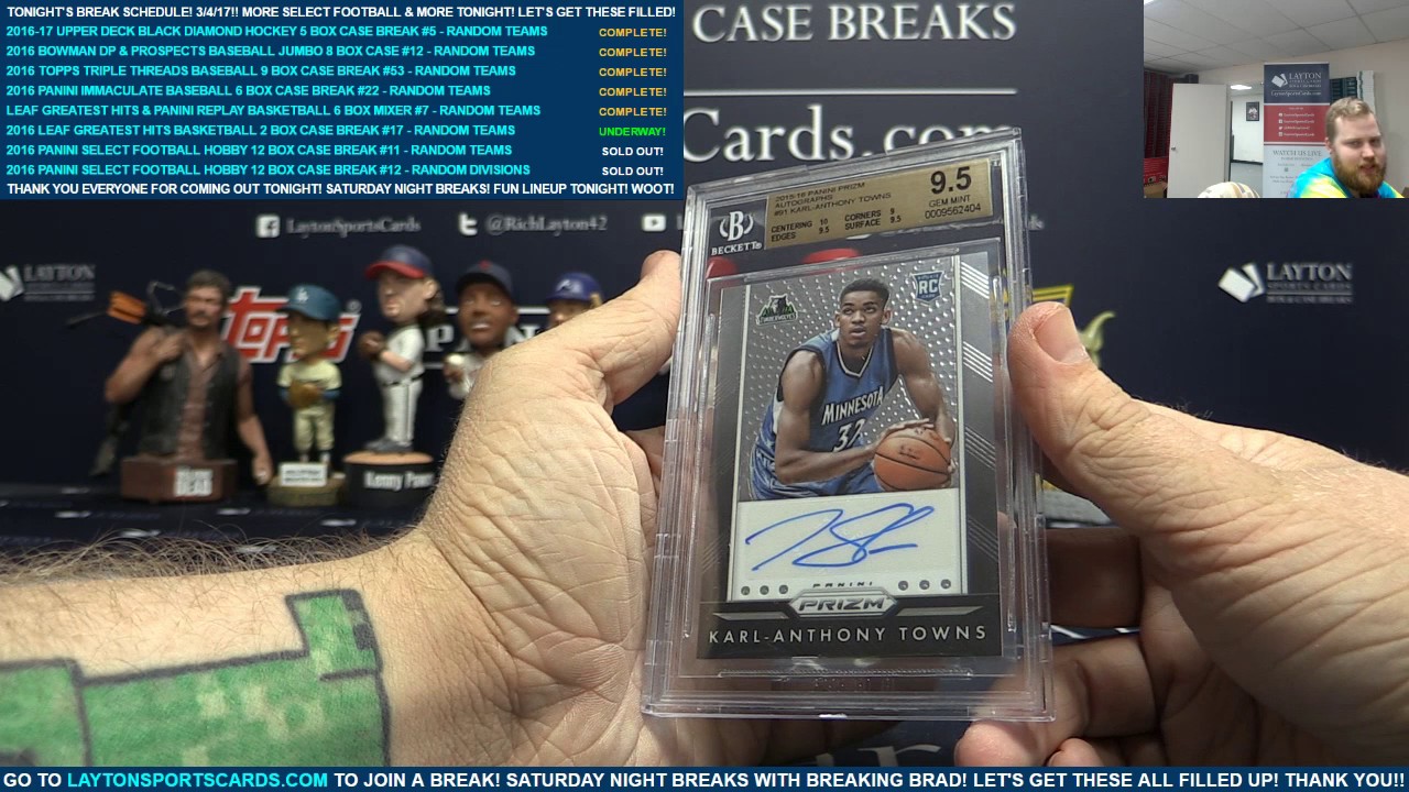 2016 Leaf Greatest Hits Basketball 2 Box Case Break #17 – RANDOM TEAMS ...