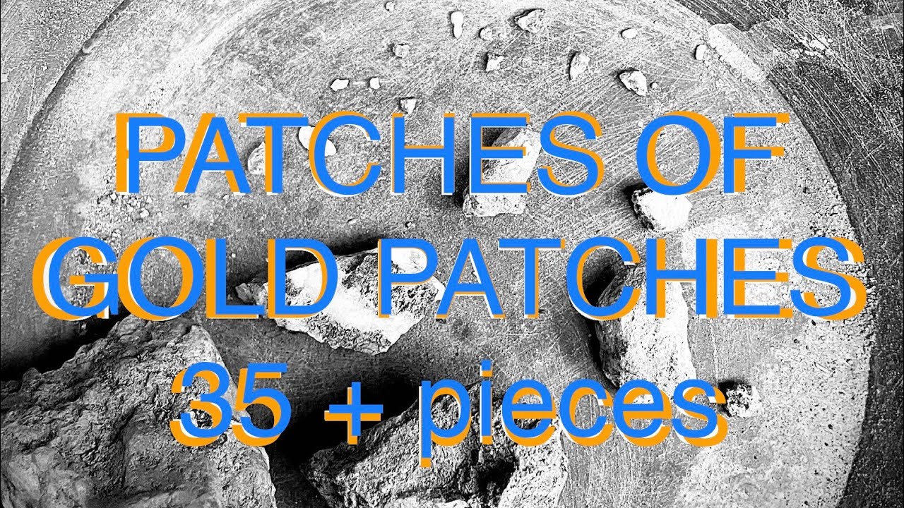 Patches of GOLD patches. 35+ pieces of GOLD - YouTube