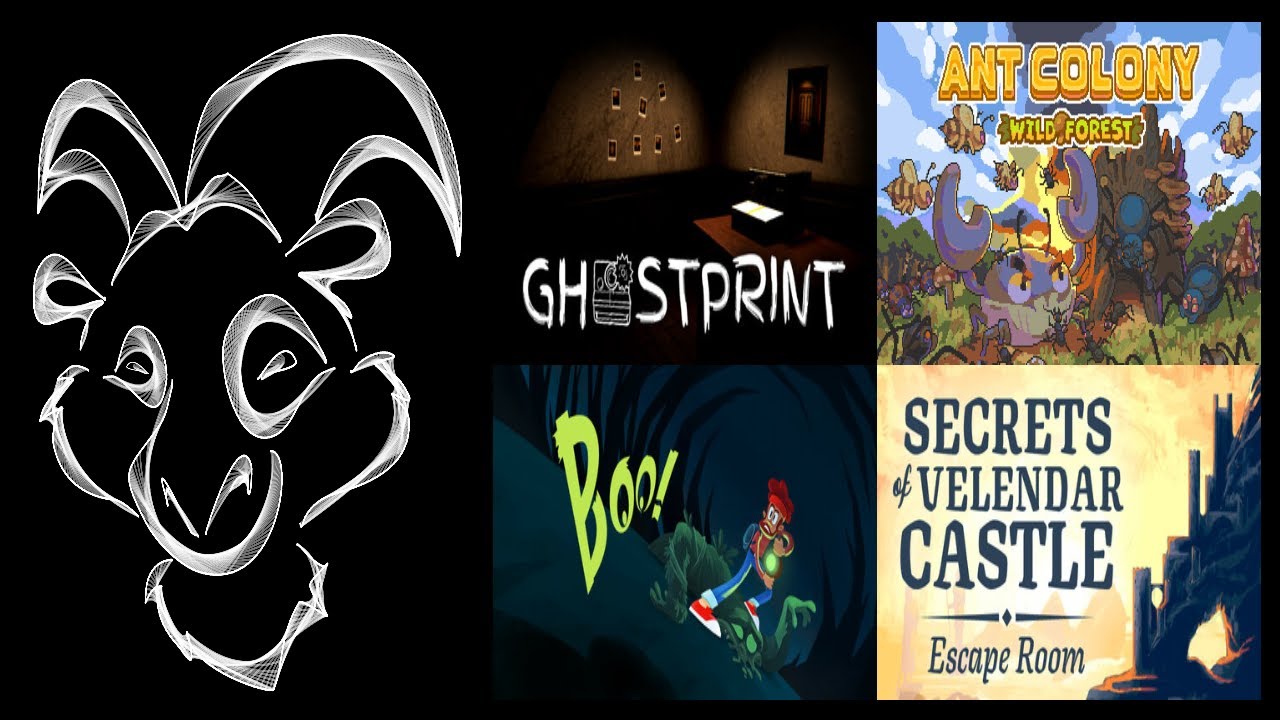 Demos: Ghostprint, Ant Colony: Wild Forest, Boo! y Secrets of Velendar ...