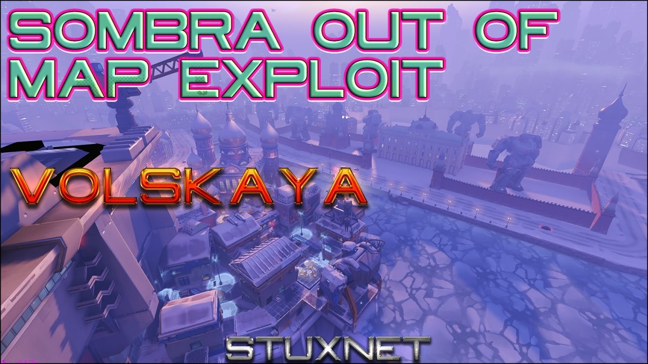 Overwatch - Volskaya Industries - Sombra Out of Map Exploit - YouTube