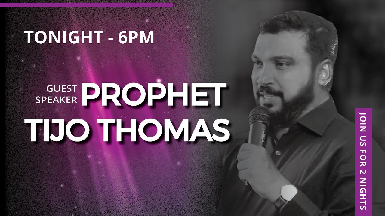 LIVE Prophet Tijo Thomas | Saturday 1st July 2023 | Ascende Global Church - YouTube