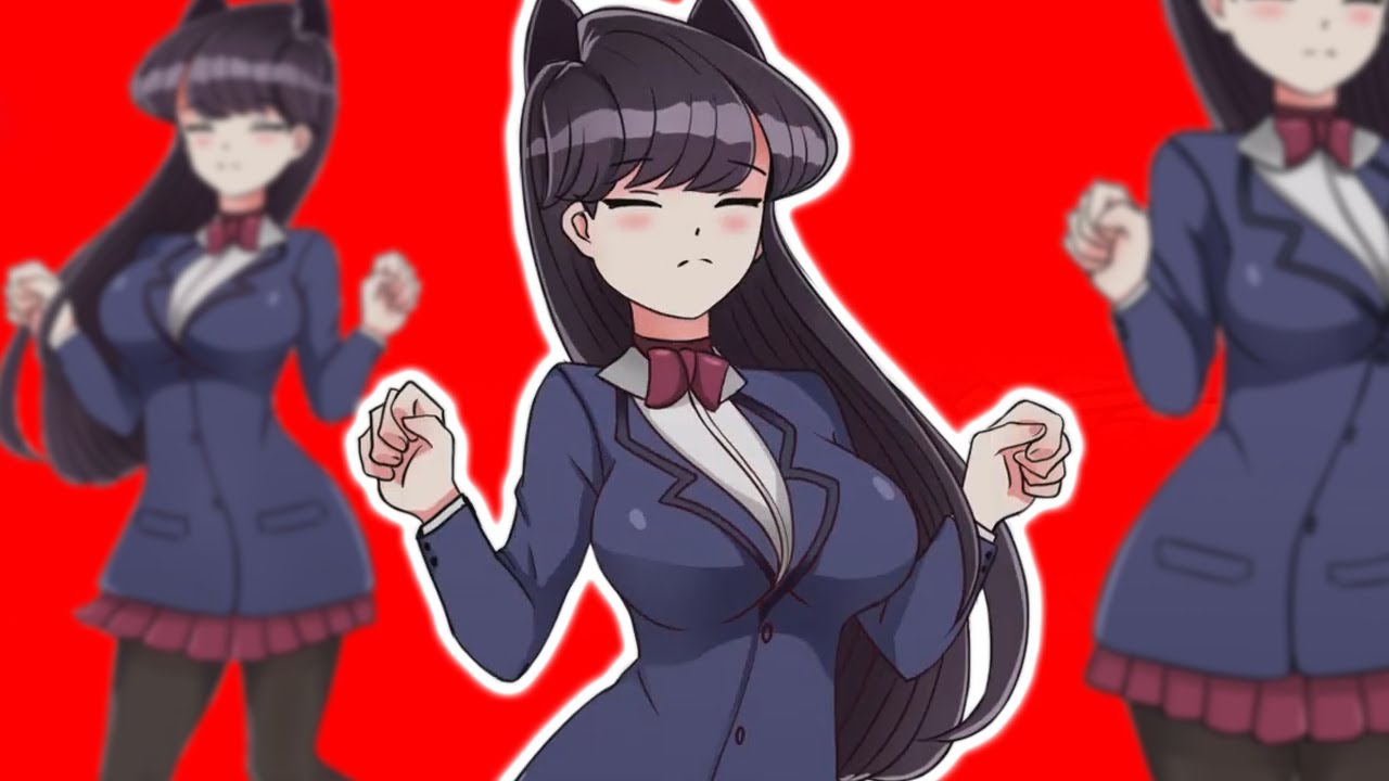 Sad Cat Dance 💖 (Komi - san. Komi san wa komyushou desu) - YouTube